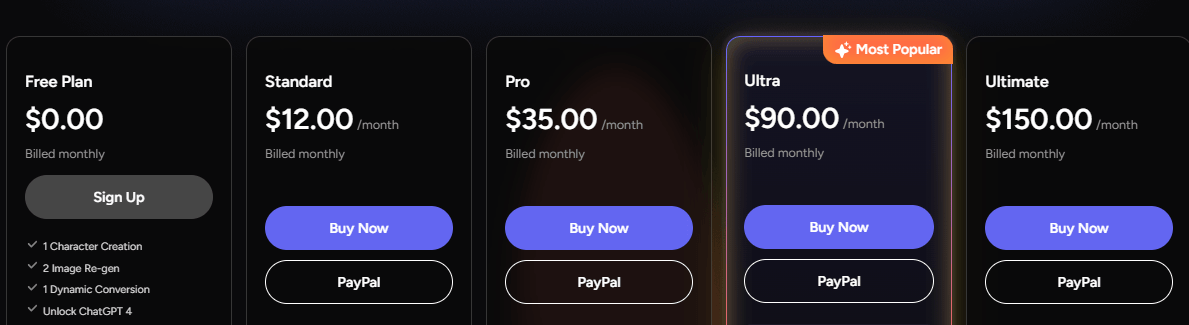 Magic Light AI Pricing for 2026: How Much Does it Cost?